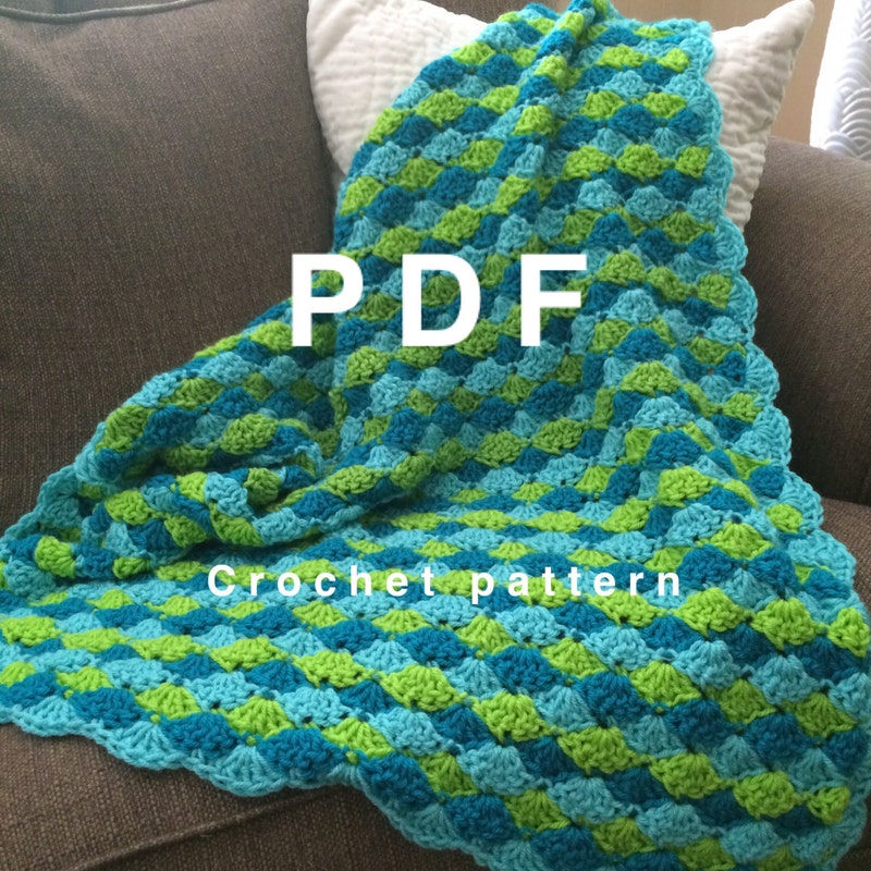 Crochet Pattern Blanket - Etsy