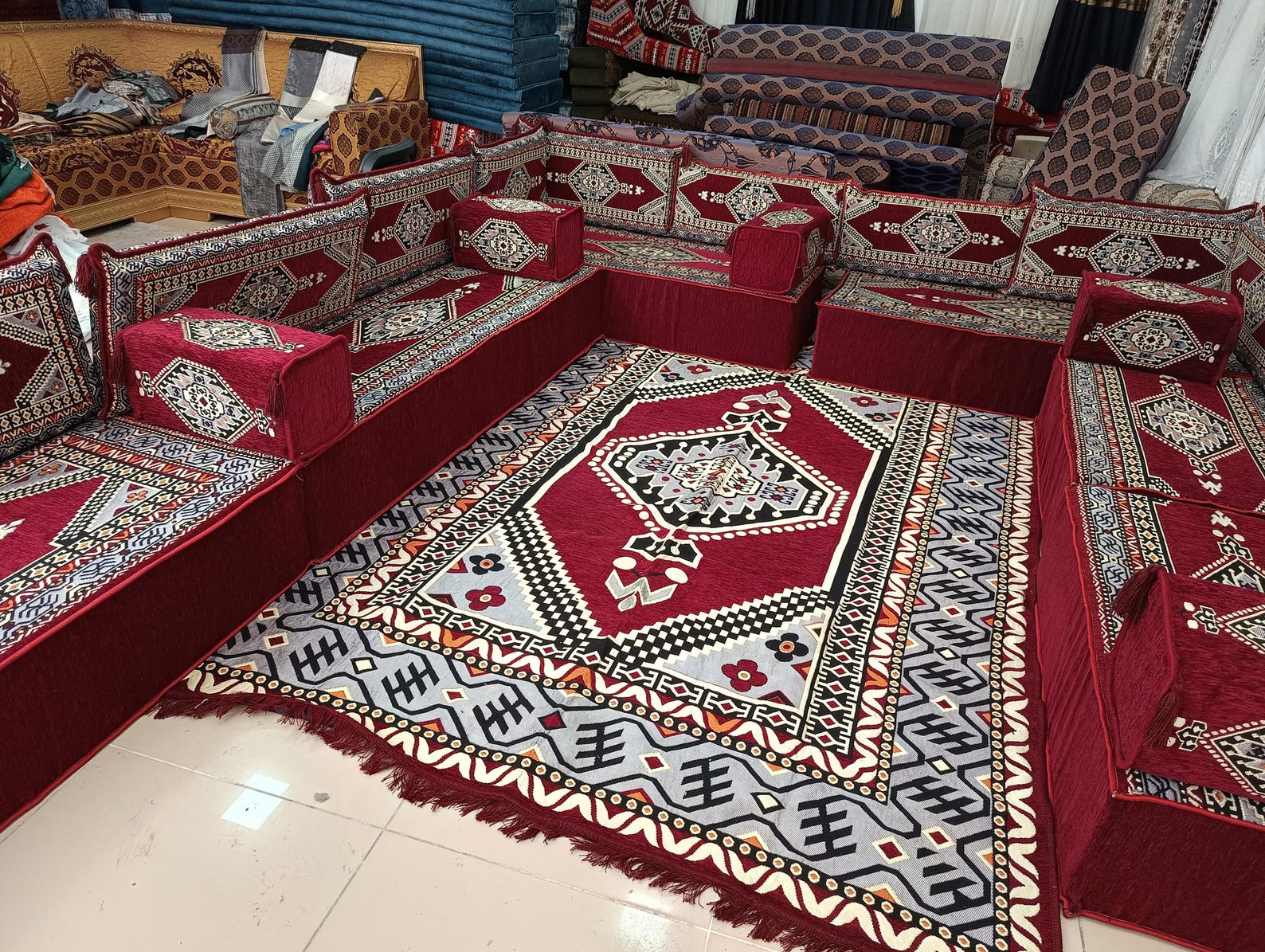 Arabic MAJLIS, Floor Cushion, Modern Armchair, Home Furniture, Home ...