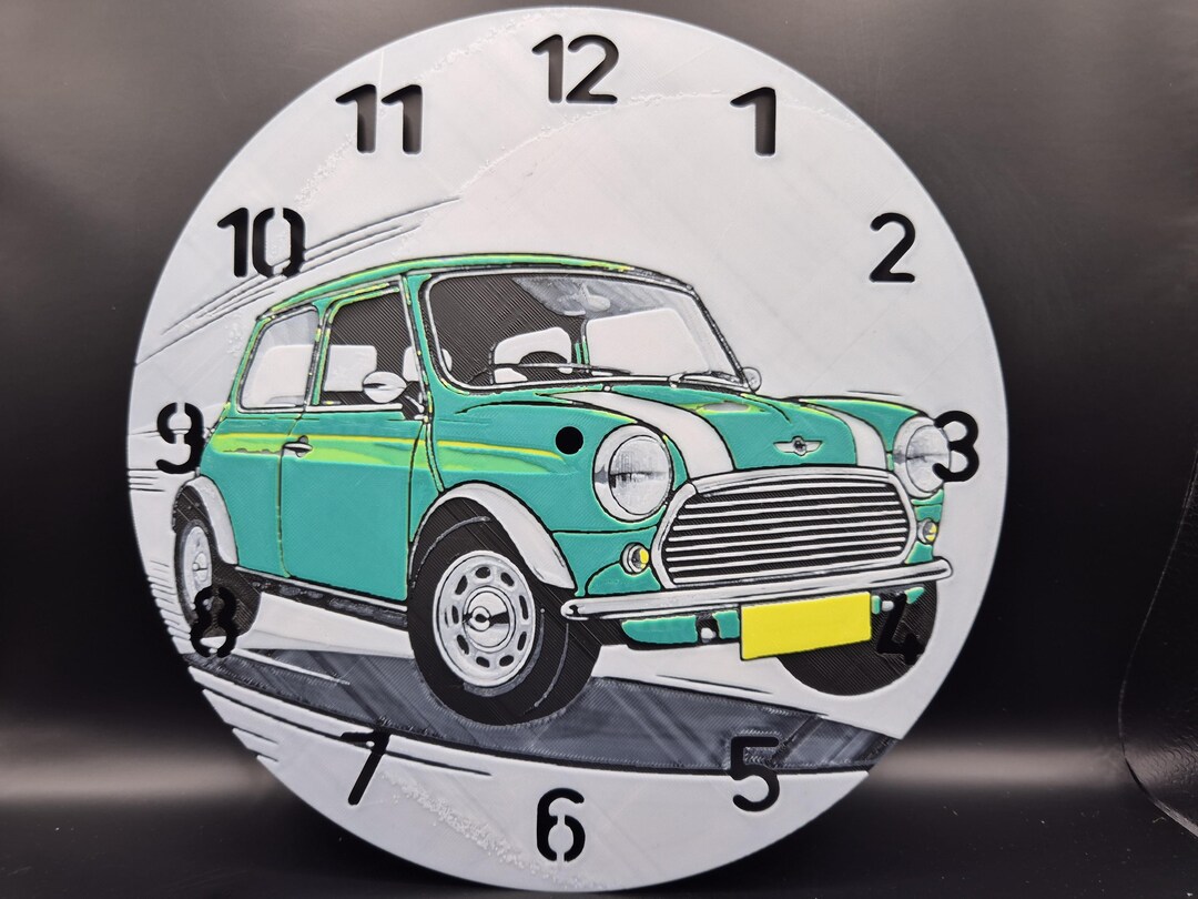 Mini - 3d Printed Clock - Etsy UK