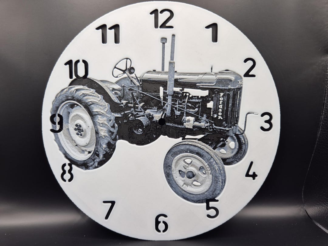 Fordson E27N Tractor - 3d Printed Clock - Etsy UK