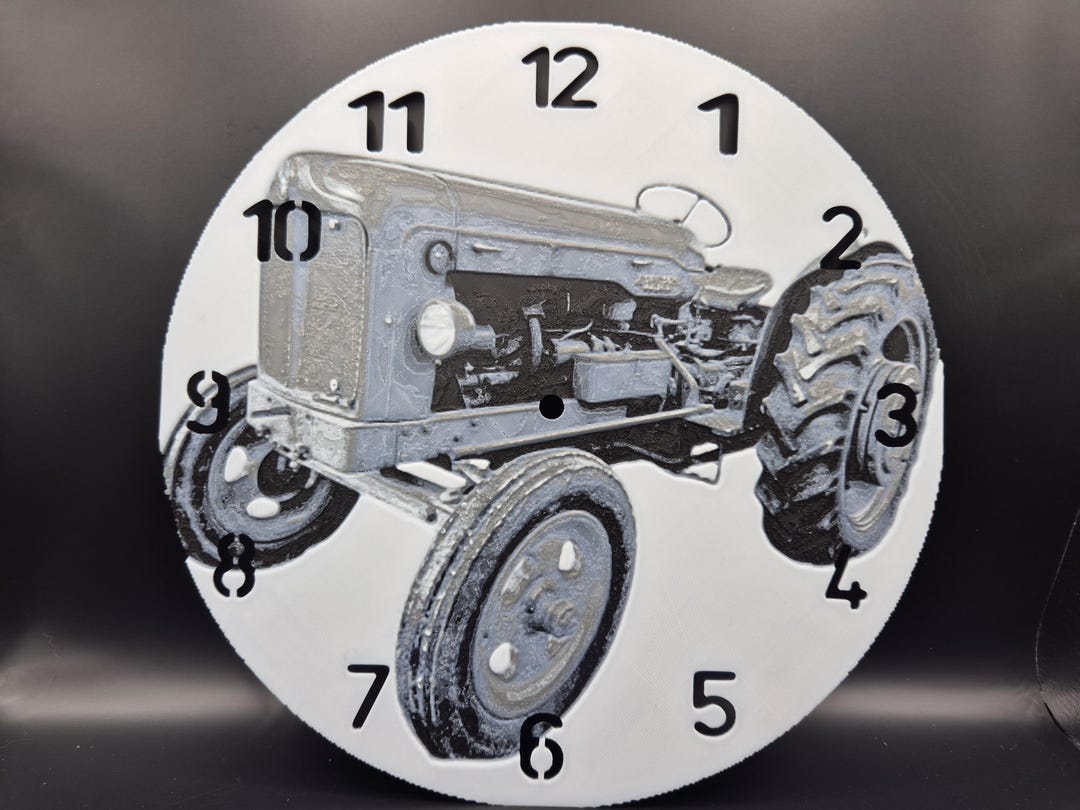 Fordson Major Tractor - 3d Printed Clock - Etsy