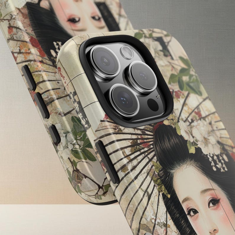 Japanese Geisha Aesthetic Collage Cover for Iphones Samsungs Galaxy ...