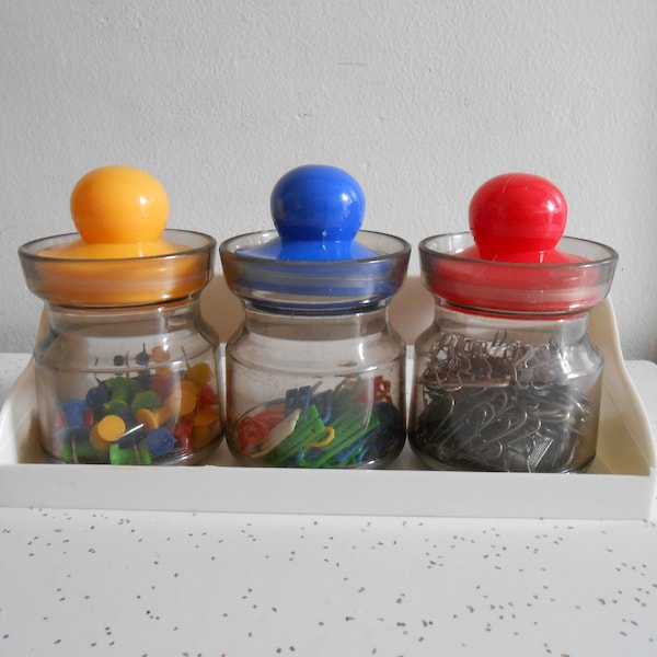Vintage Storage Jars - Etsy