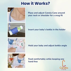 Hands-free Baby Feeding, Multitask While Bottle Feeding, Canela Cane ...