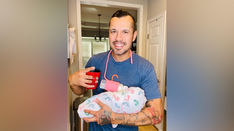 Hands-free Baby Feeding, Multitask While Bottle Feeding, Canela Cane ...