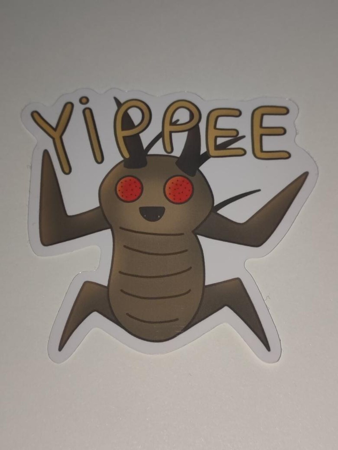 Lethal Company Yippee Bug Meme Sticker - Etsy