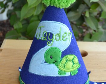 Turtle Party Hat - Etsy
