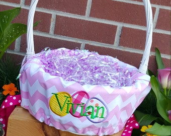 Personalized Easter Basket Liners for Girls or Boys 5 Colors - Etsy