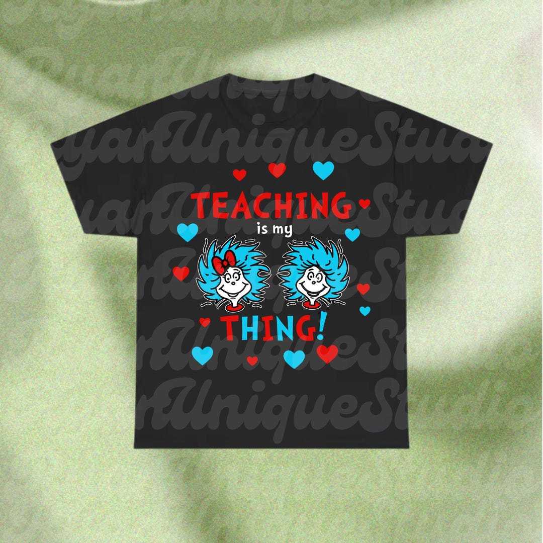 Teaching is My Thing Png for Circut, Teacher Quote Graphic Png, Back to ...