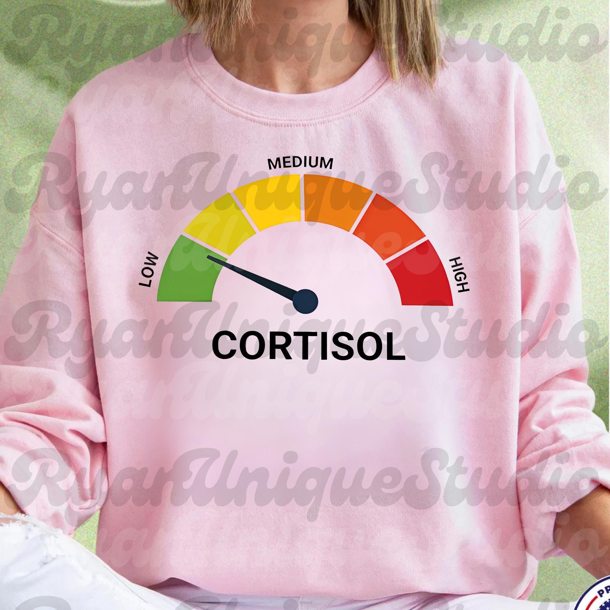 High Cortisol Low Cortisol Meme Sublimation, Relatable Nervous System ...