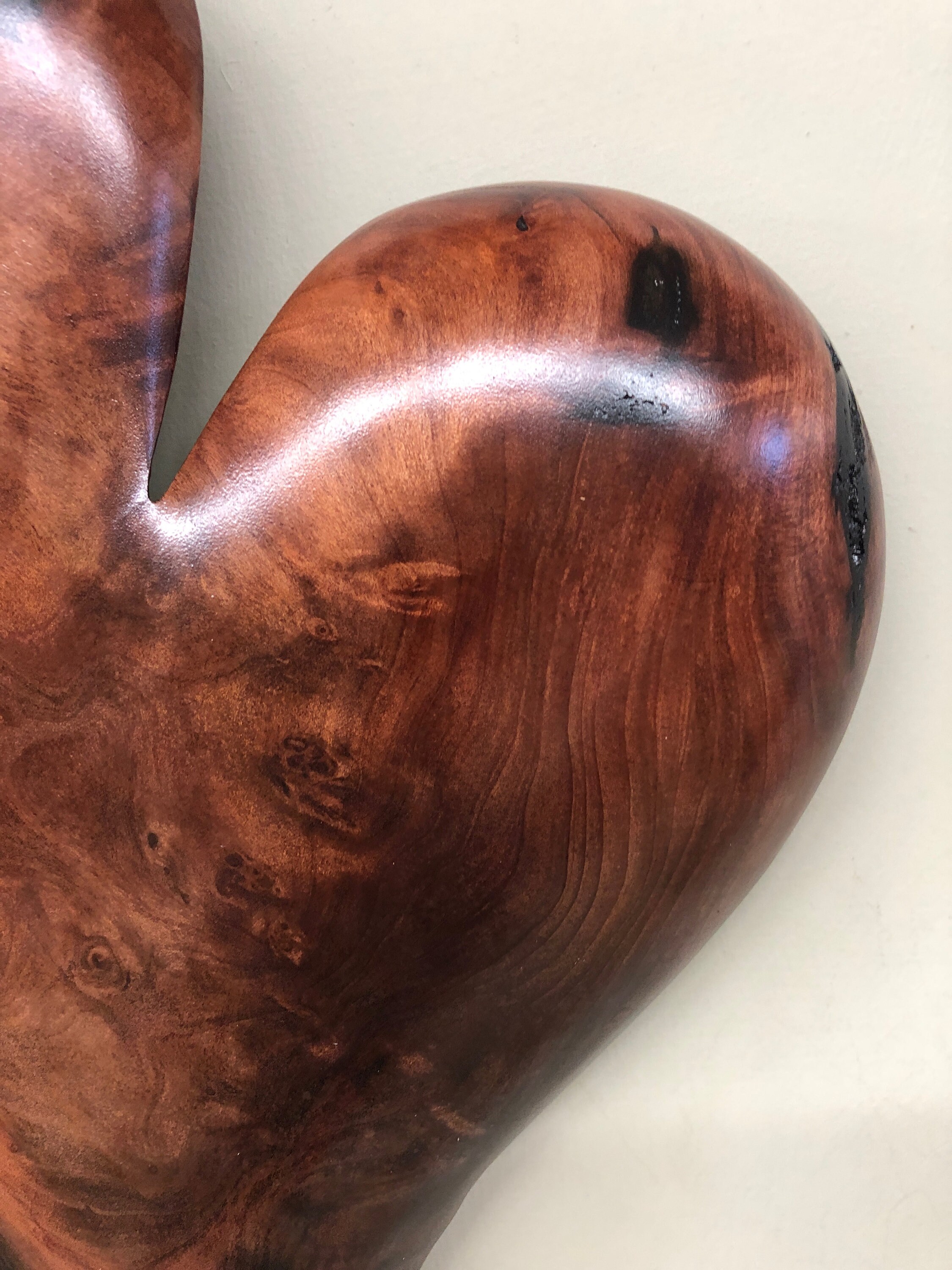 Personalized Redwood Wedding gift present wooden wall heart art wood ...