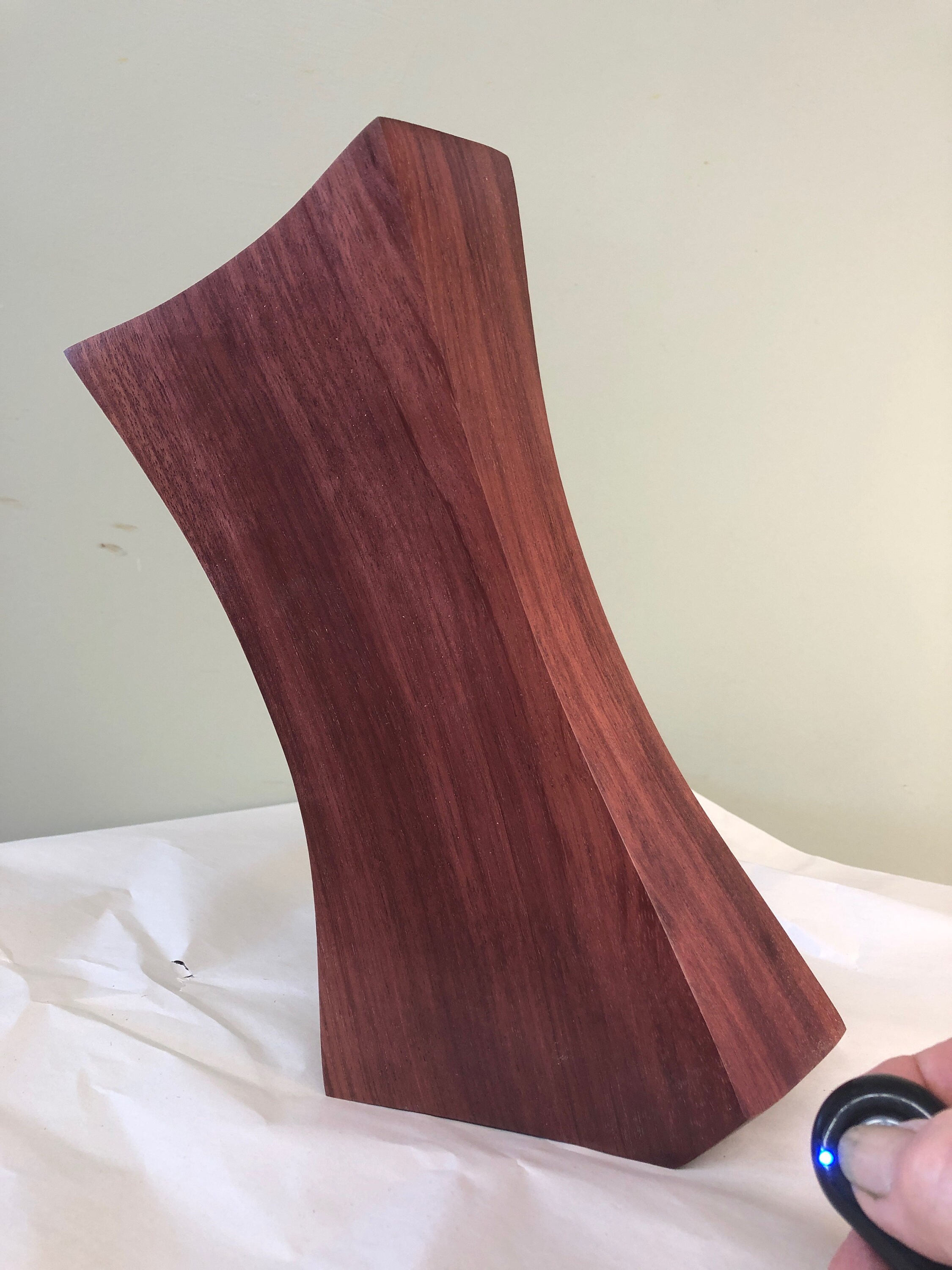 Abstract art wood carving wood sculpture table art