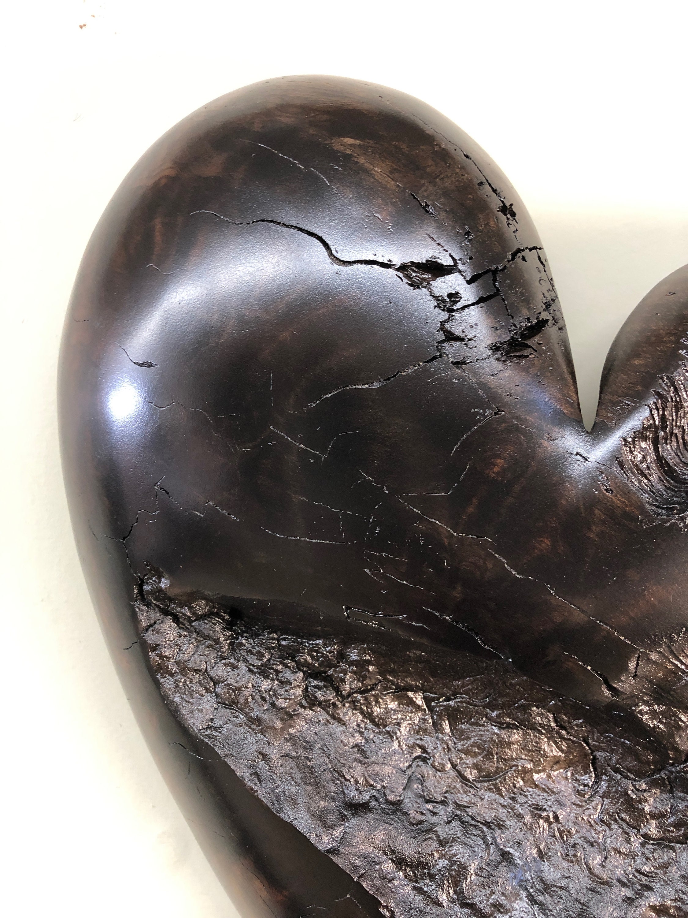 Heart personalized Redwood 5th wood Anniversary gift present wooden ...