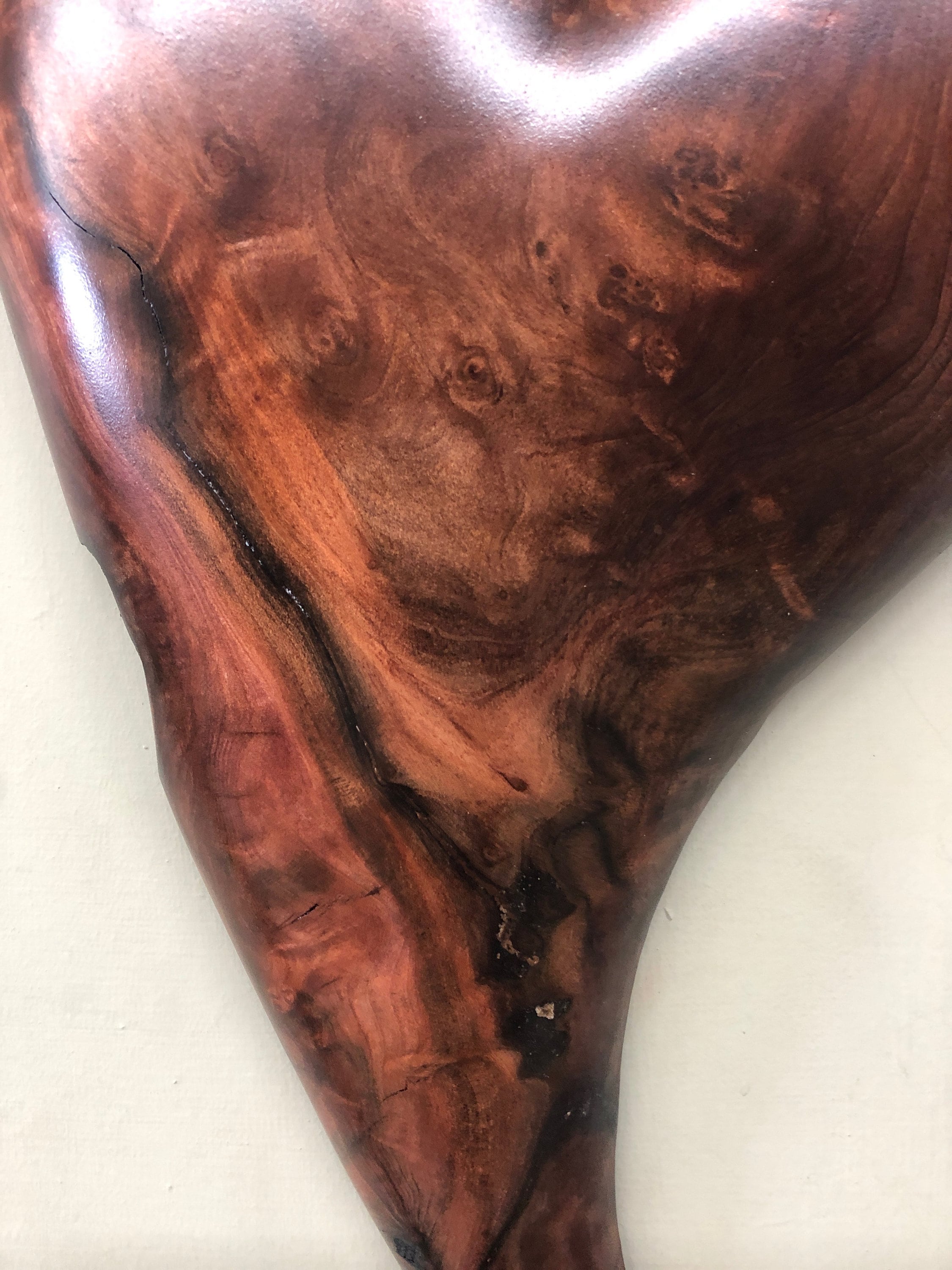 Personalized Redwood Wedding gift present wooden wall heart art wood ...