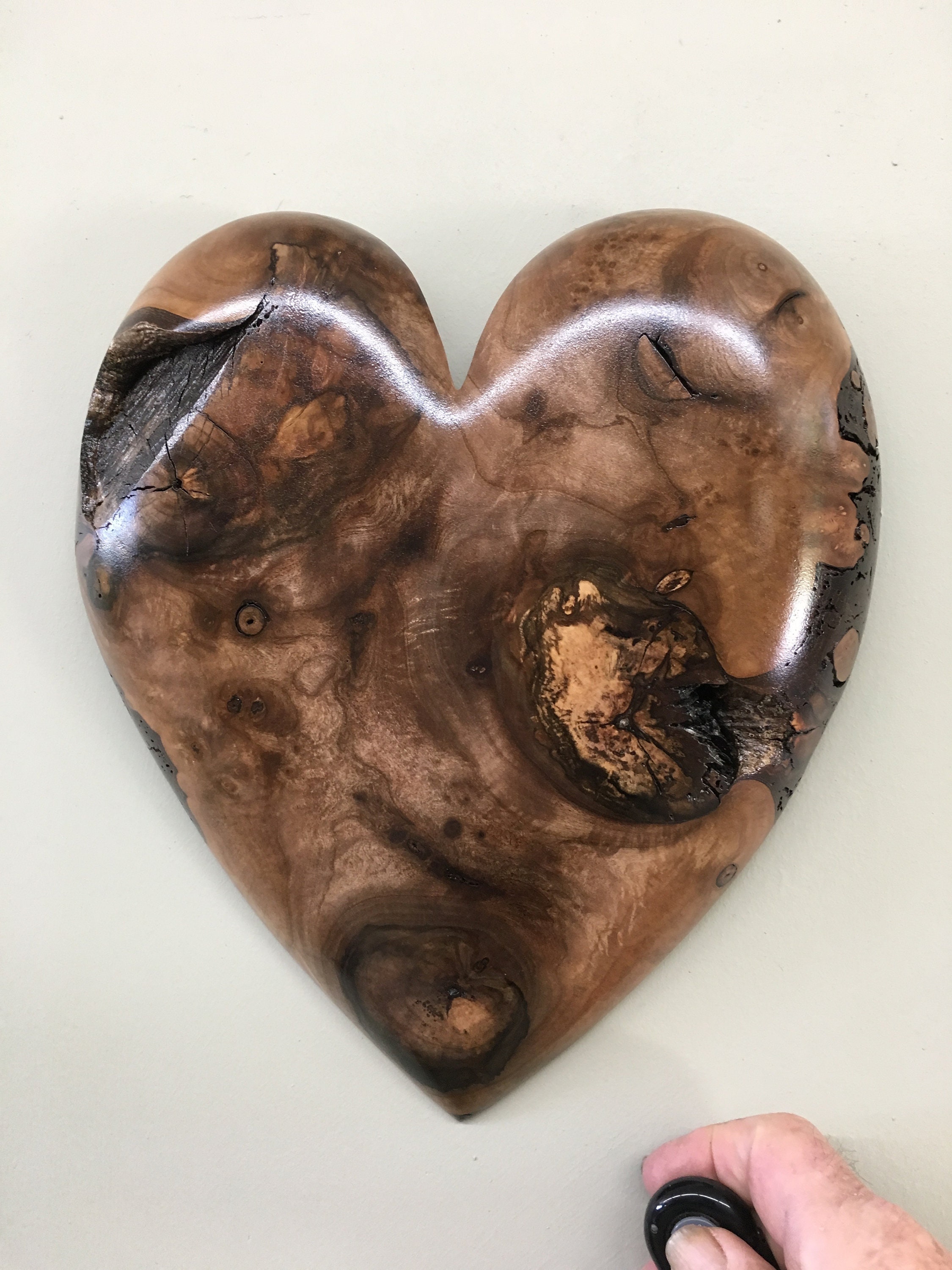 Heart art best of etsy wooden heart Personalized anniversary gift present