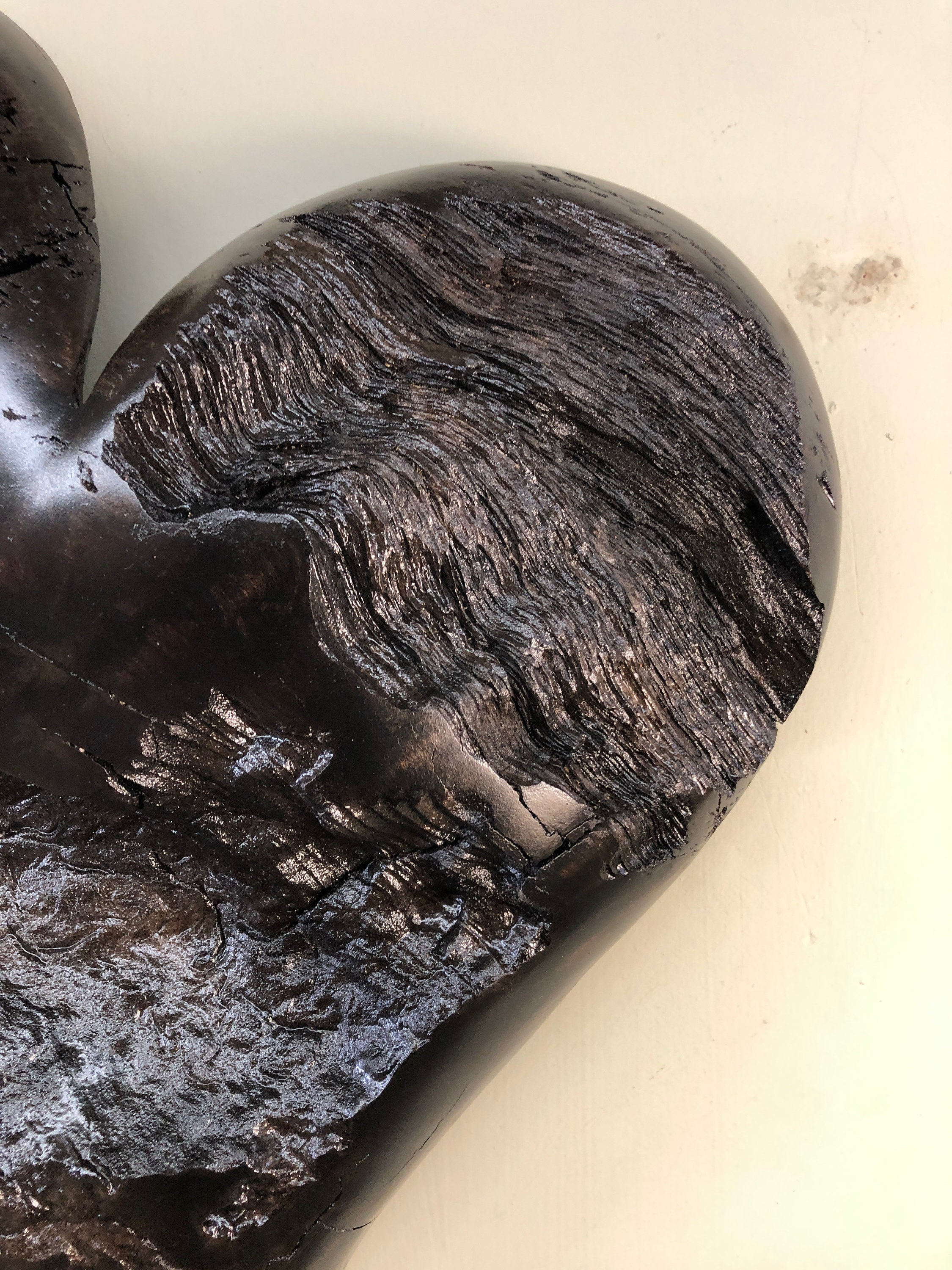 Heart personalized Redwood 5th wood Anniversary gift present wooden ...