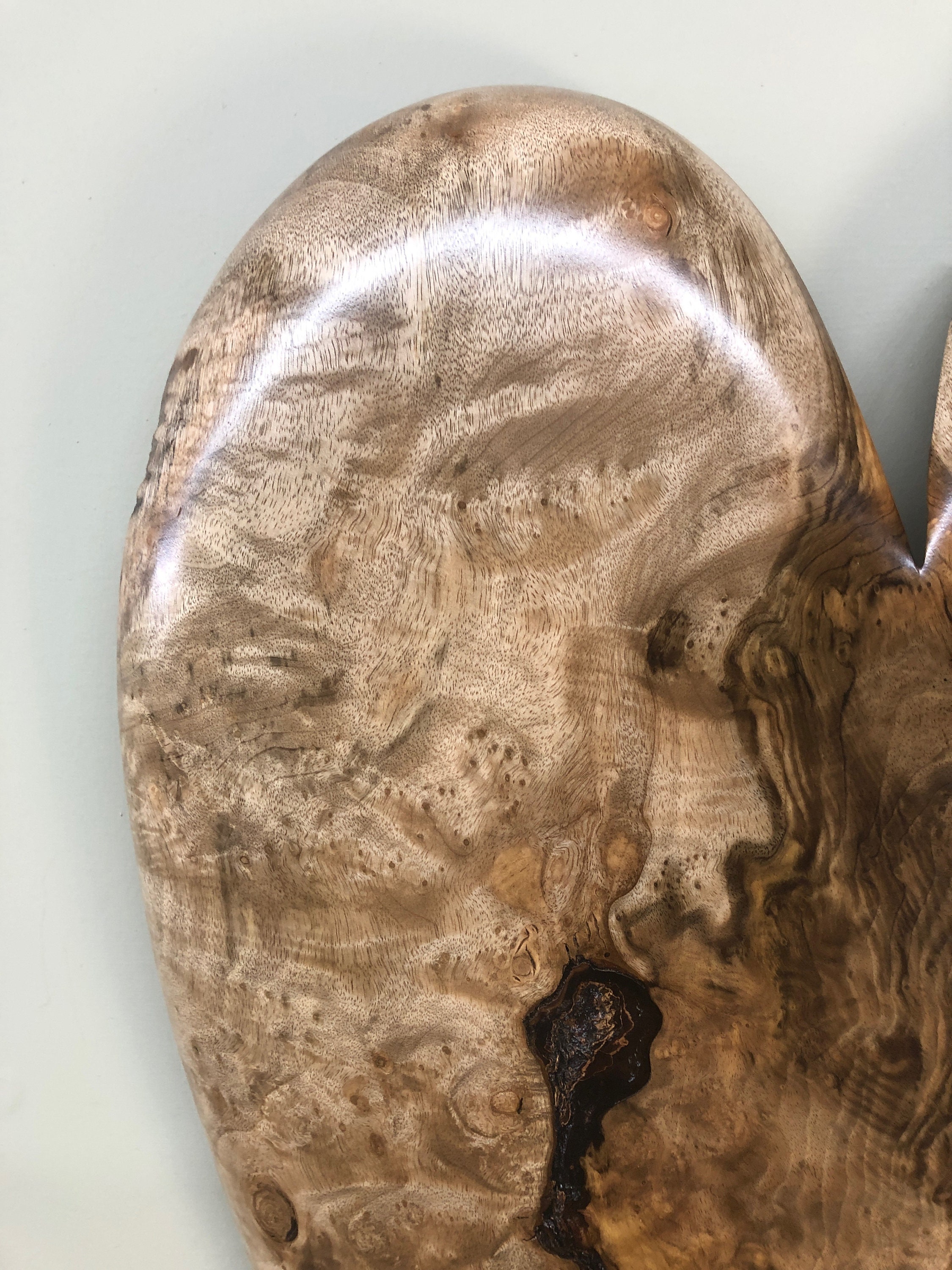 Personalized wood heart carving Wedding Anniversary gift present