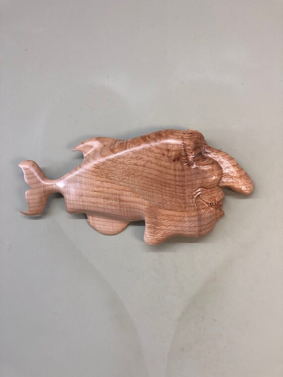 Whimsical Fish Carvings - TreeWizWoodCarvings