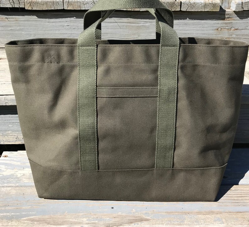 Large Canvas Tote Bag | Etsy