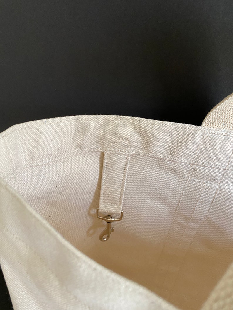 Large Canvas Tote Bag | Etsy