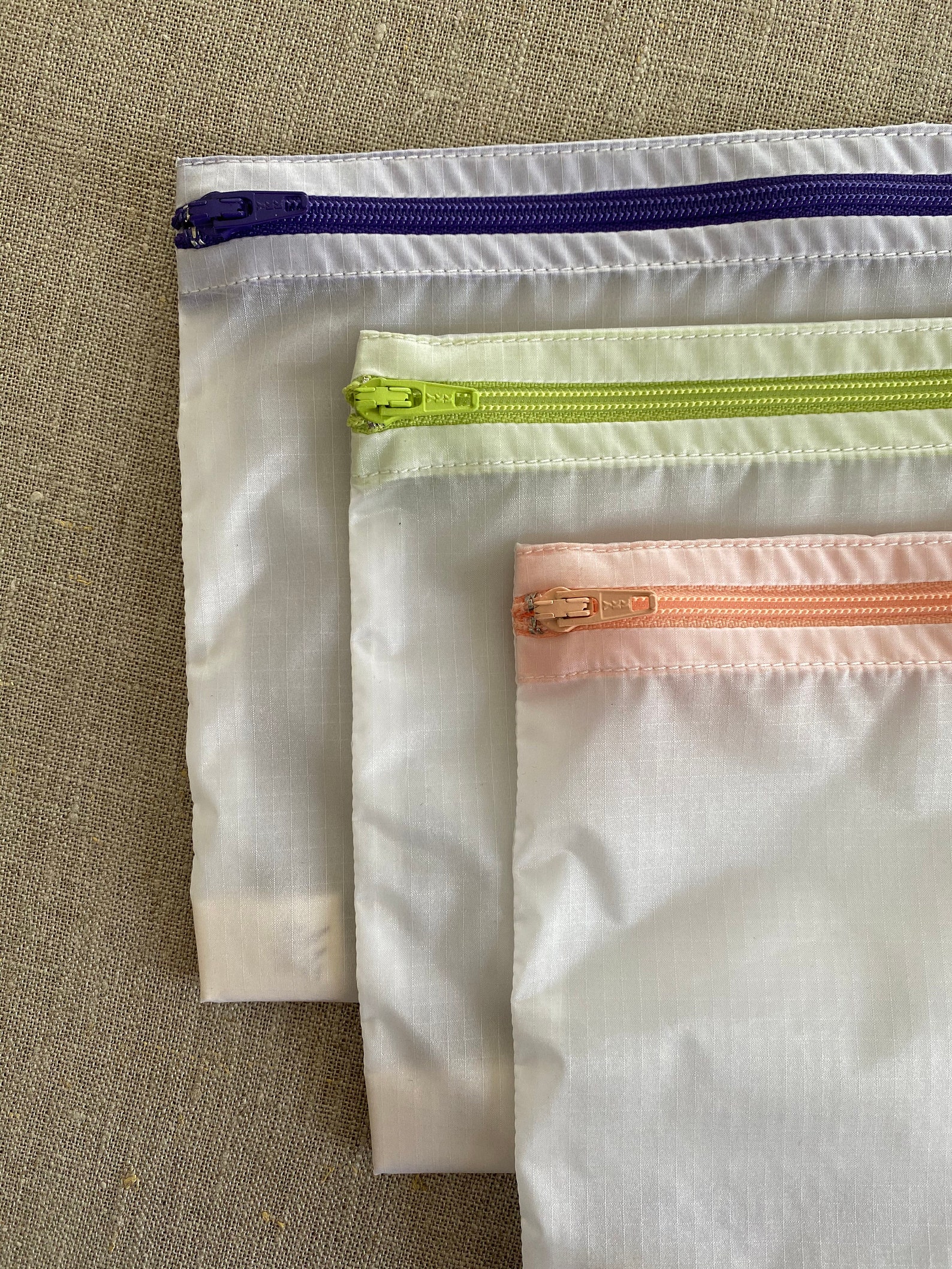 Mask Pouch Lightweight Nylon Zip Pouch Water Resistant - Etsy