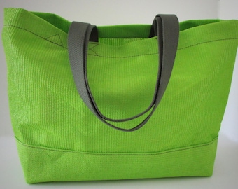 Lime Green Tote Bag - Etsy