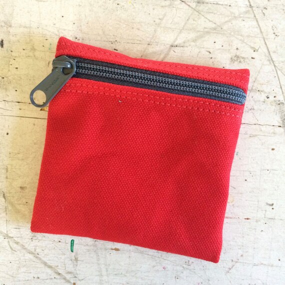 Change purse condom pouch vegan coin pursechange pouch | Etsy