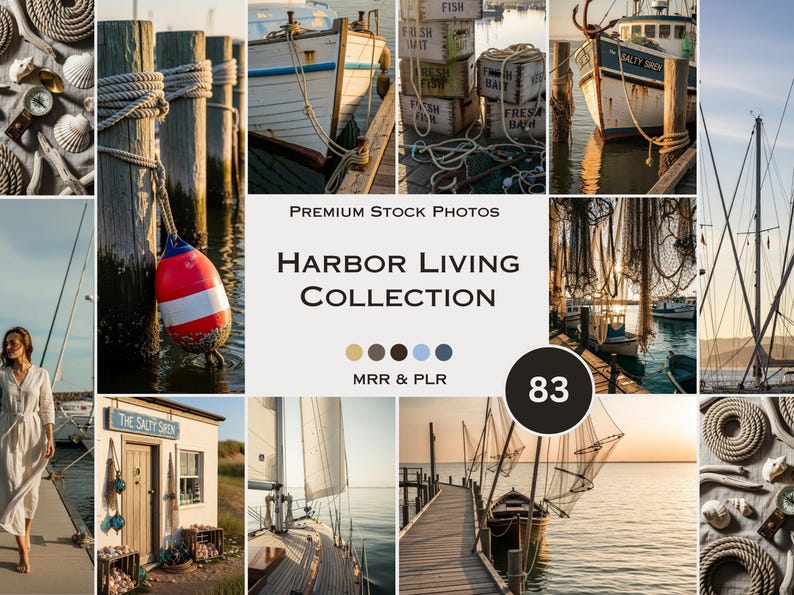 Harbor Living Stock Photos Ocean Marina Sail Boat Sea Life Aesthetic ...