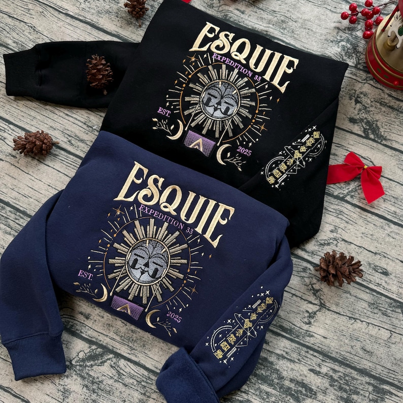 Esquie Expedition 33 Embroidered Hoodie and Sweatshirt, Whee Whoo Funny ...