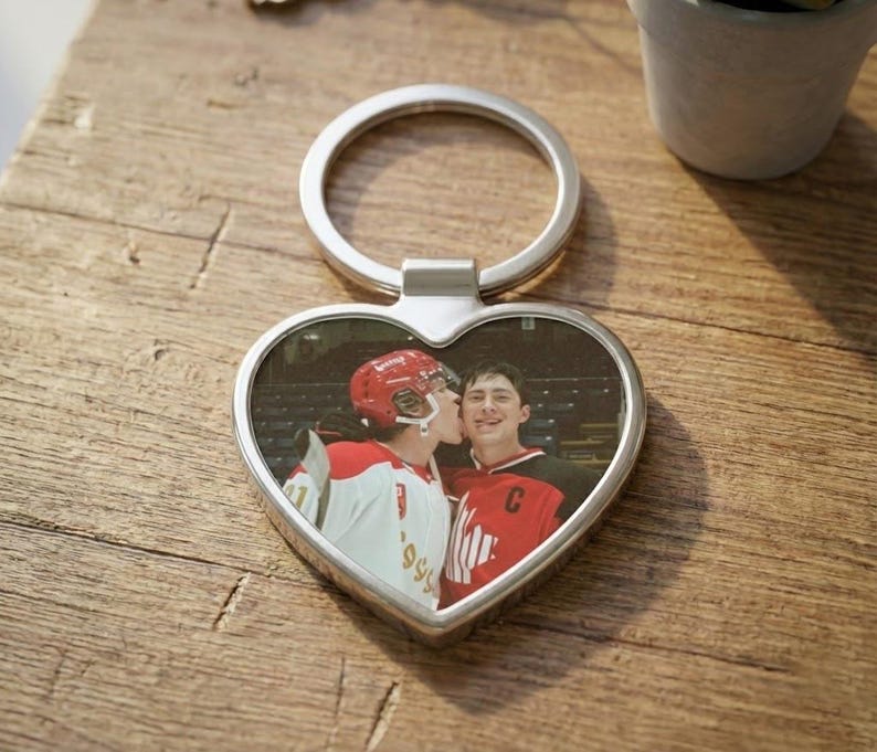Heated Rivalry Heart Keychain, Team Hollanov Keychains, Shane Hollander ...