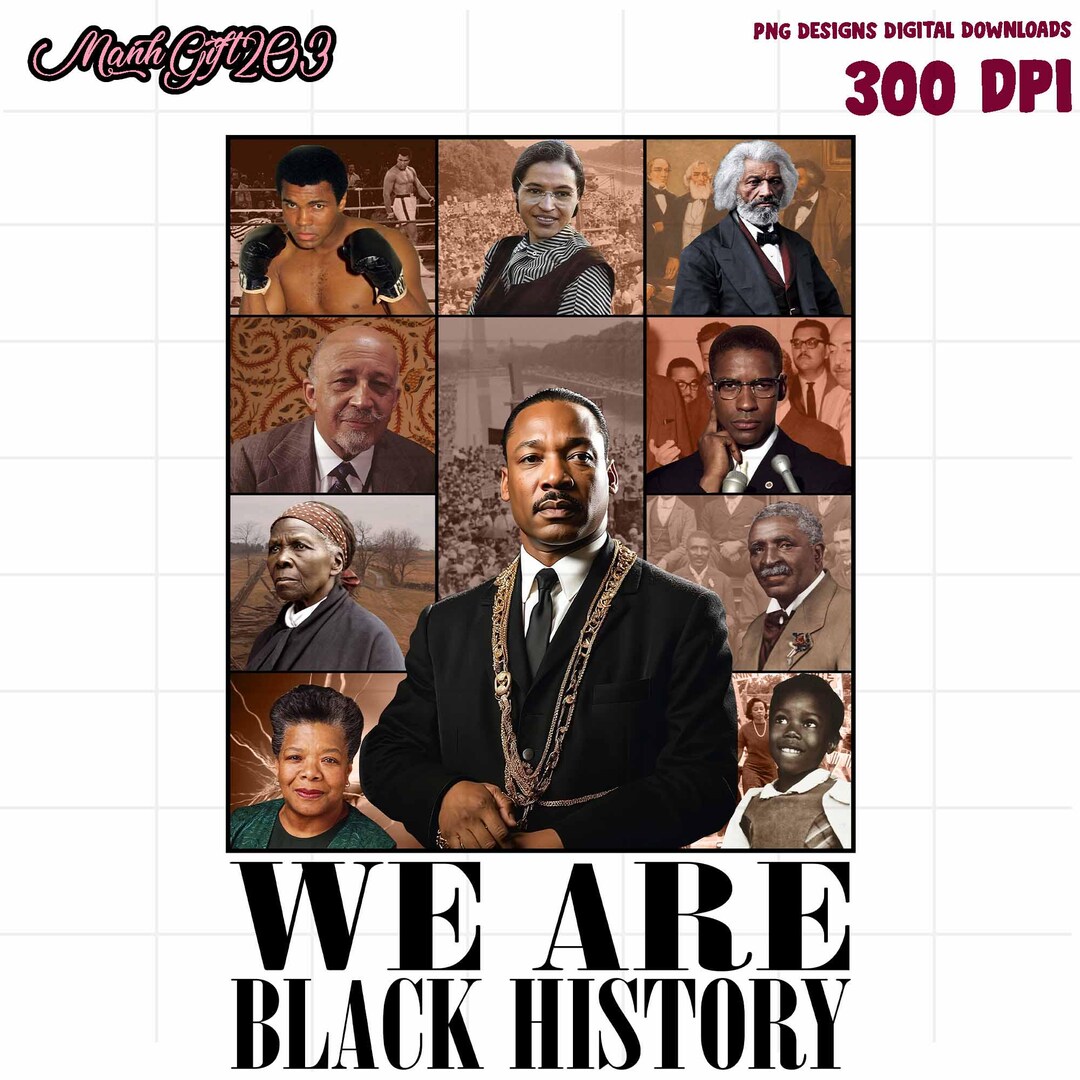We Are Black History Png, Black History Month Png, African American Png ...