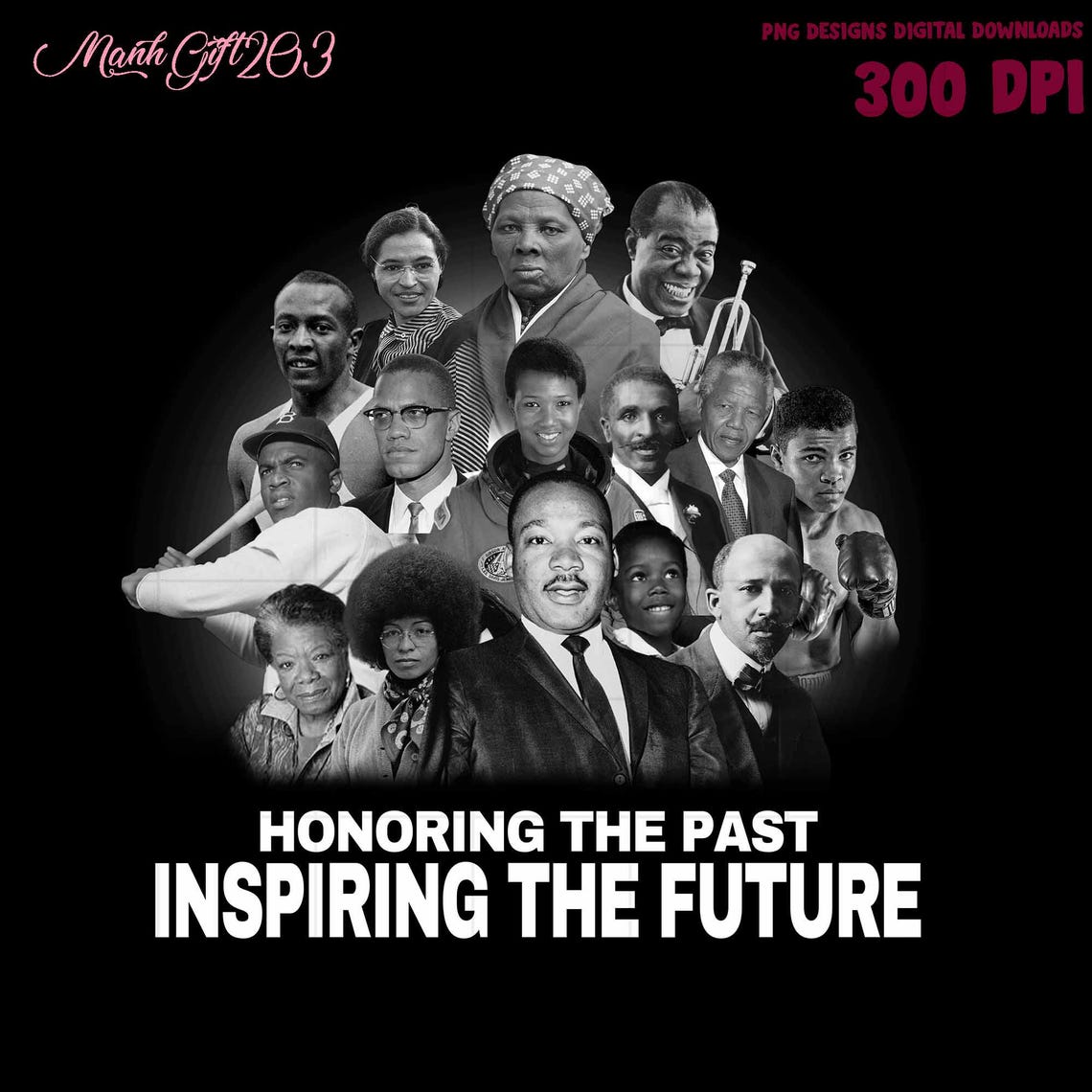 Honoring the Past Inspiring the Future Png, Black History Month Png ...