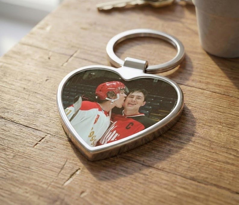 Heated Rivalry Heart Keychain, Team Hollanov Keychains, Shane Hollander ...