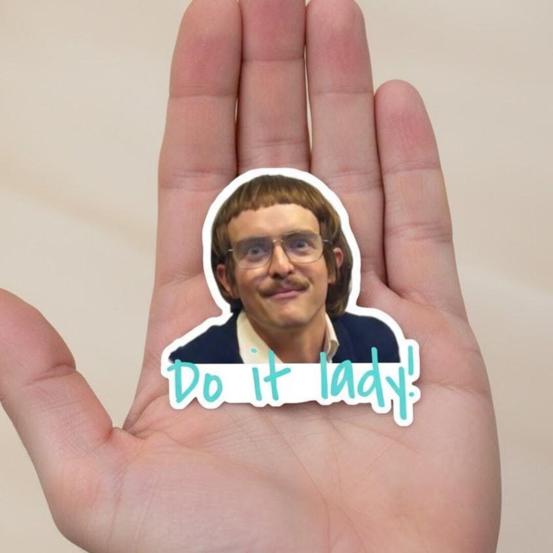 Chit Do It Lady Sticker, Viral Tiktok Quote, Funny Waterproof Decal - Etsy