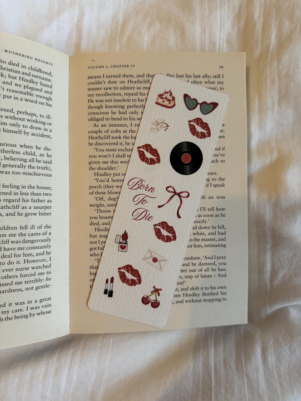 Born to Die Lana Del Rey Inspired Bookmark Blue Book Lover Bookmark ...