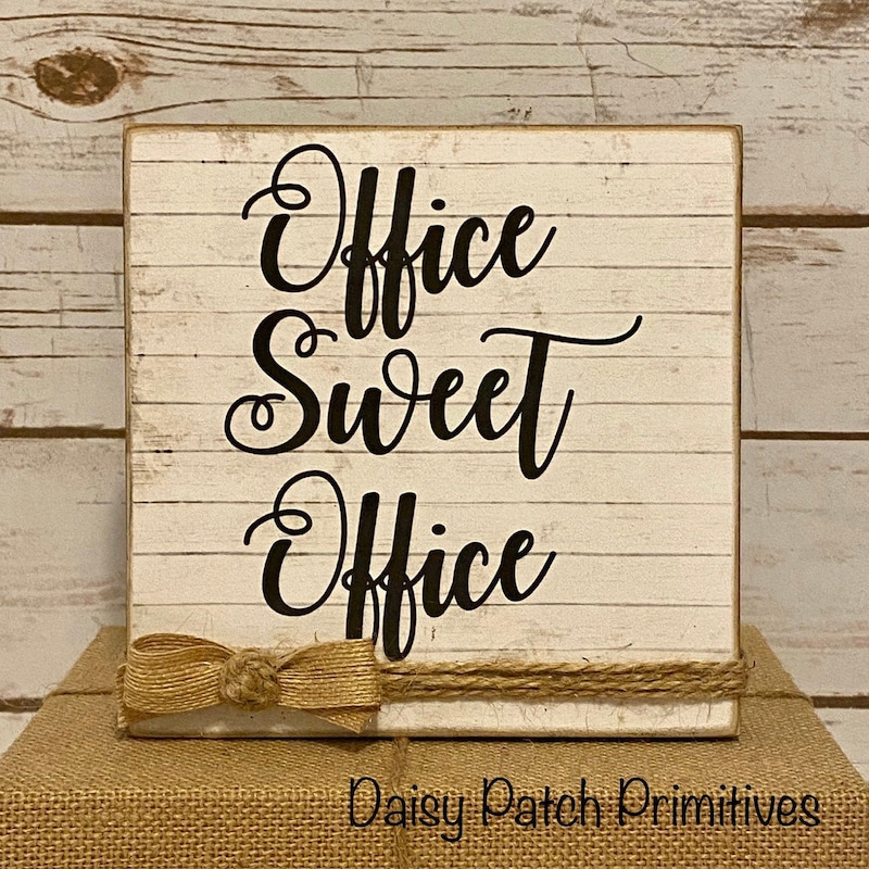 Rustic Office Decor - Etsy