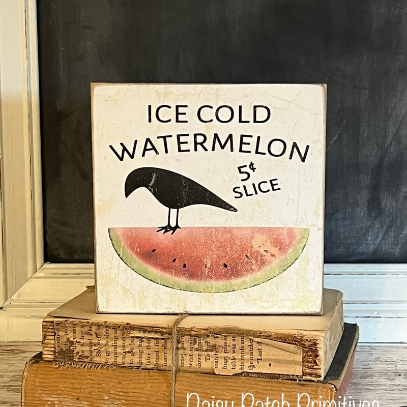 Watermelon Sign - Etsy