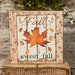 Primitive Fall Sweet Fall Sign, Rustic Fall Sign, Autumn Decoration ...