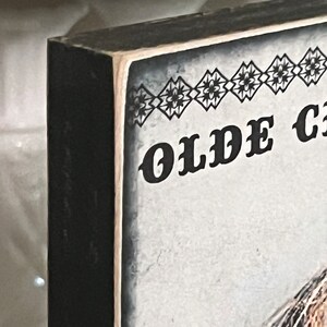 Primitive Olde Crow Sign ~ Primitive Signs ~ Primitive Decor ~ Shelf ...