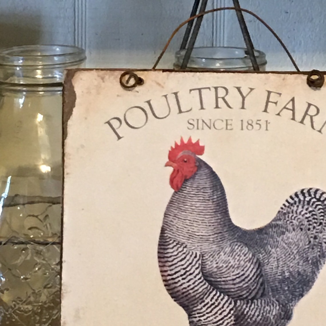 Poultry Farm Signfarmhouse Decorfarmhouse Signrustic Home - Etsy