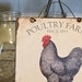 Poultry Farm Sign,farmhouse Decor,farmhouse Sign,rustic Home Decor ...