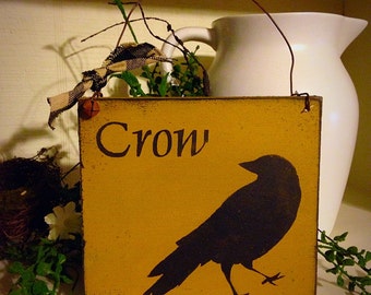 Crow Sign - Etsy