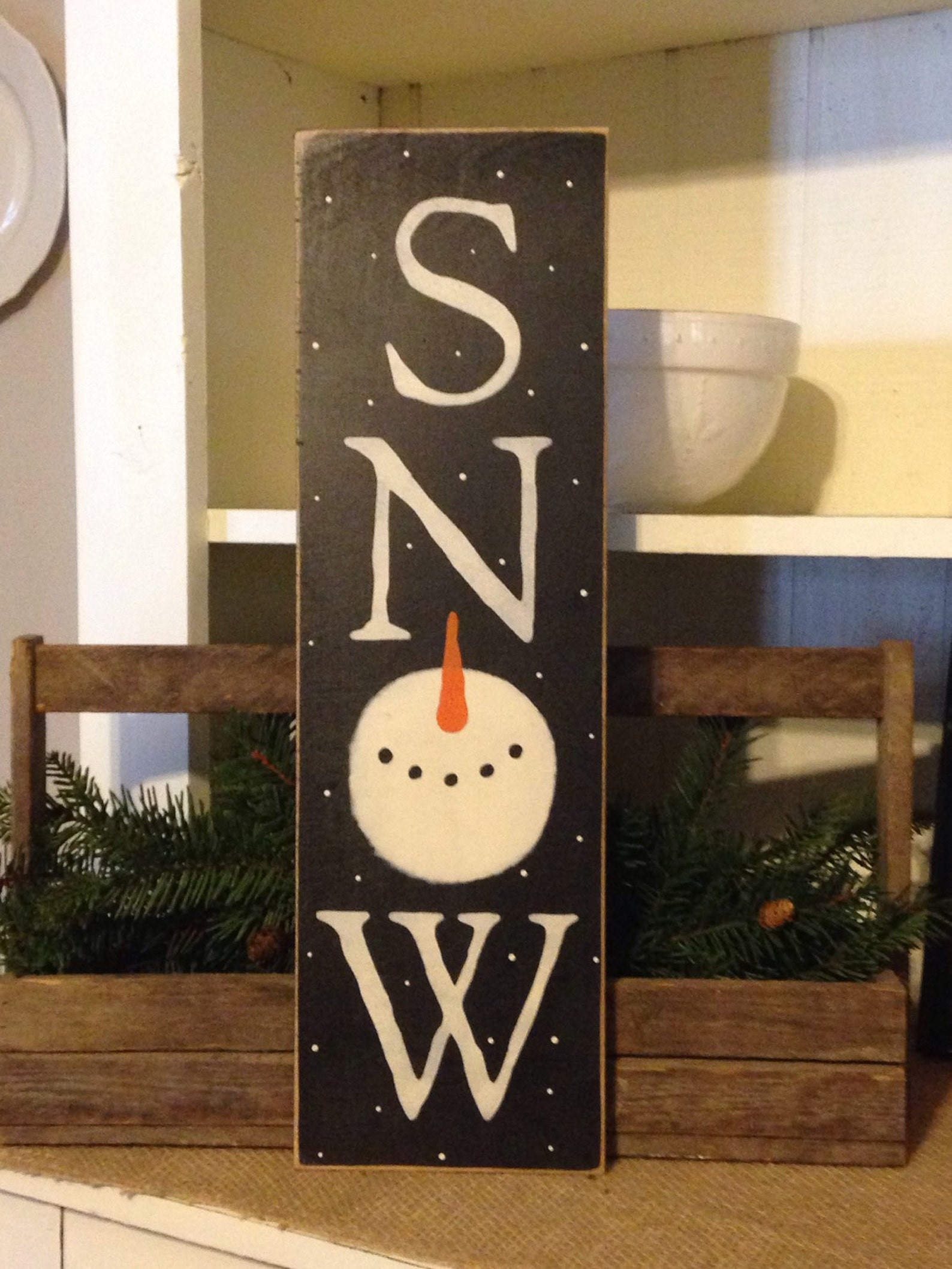 Primitive Snowman Signwinter Signsnow Signprimitive - Etsy Canada