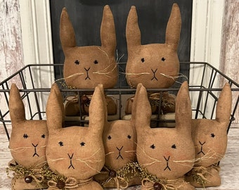 Primitive Rabbit | Etsy