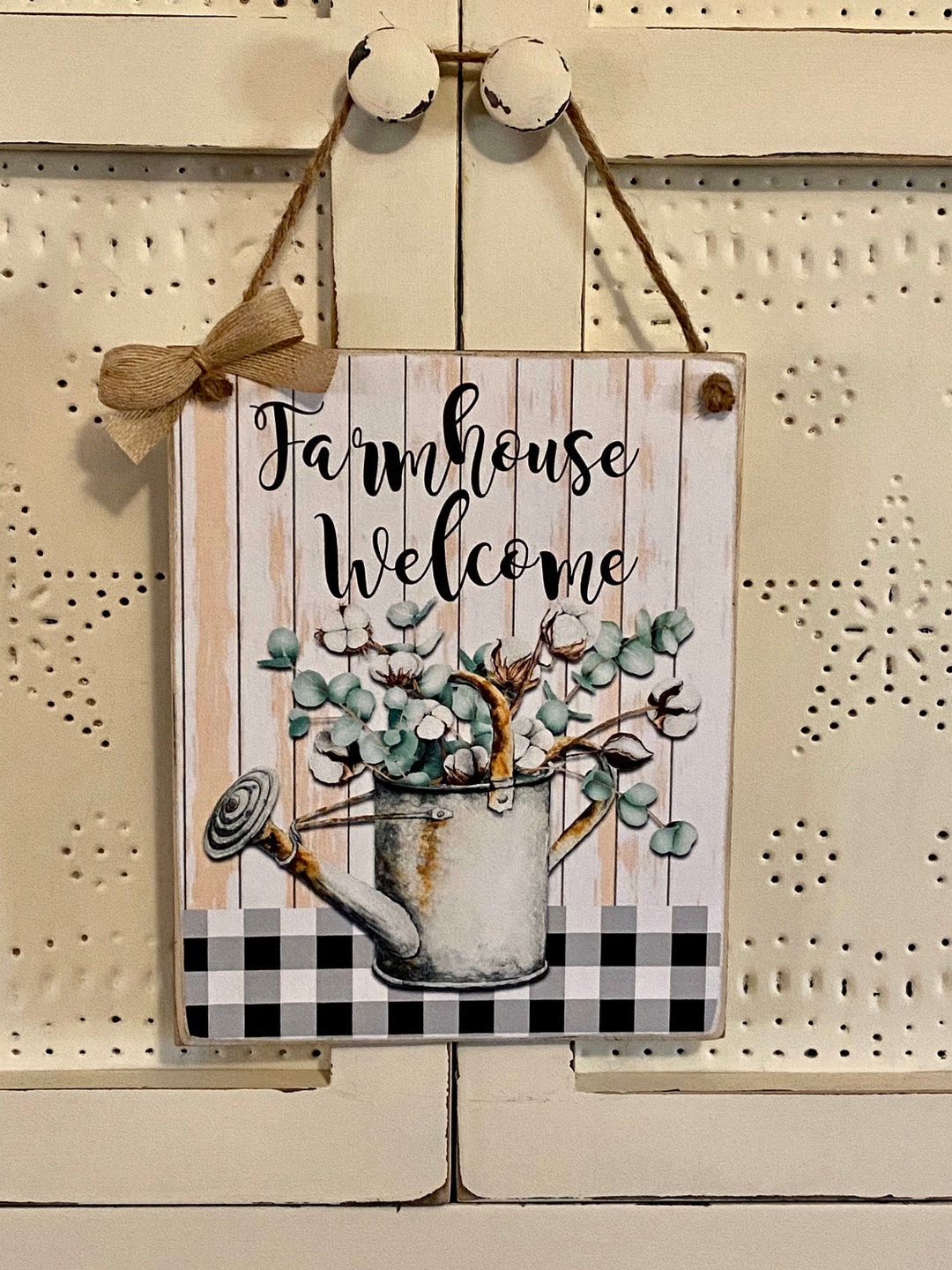 Farmhouse Welcome Sign,farmhouse Decor,farmhouse Wall Hanging,welcome ...