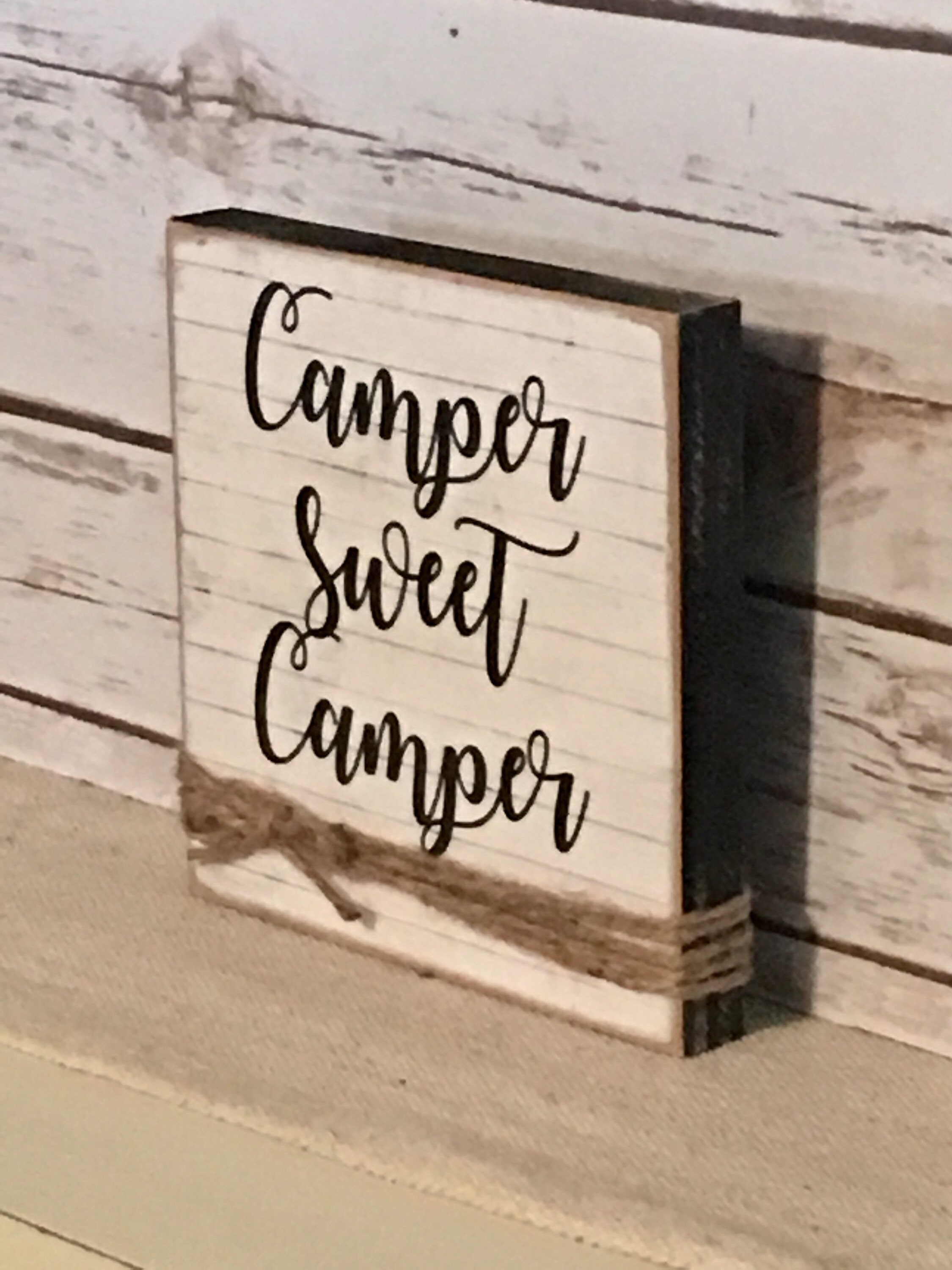 Camper Sweet Camper,camper Sign,camper Decor,rv Sign,camping Signs,wood ...