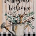 Farmhouse Welcome Sign,farmhouse Decor,farmhouse Wall Hanging,welcome ...