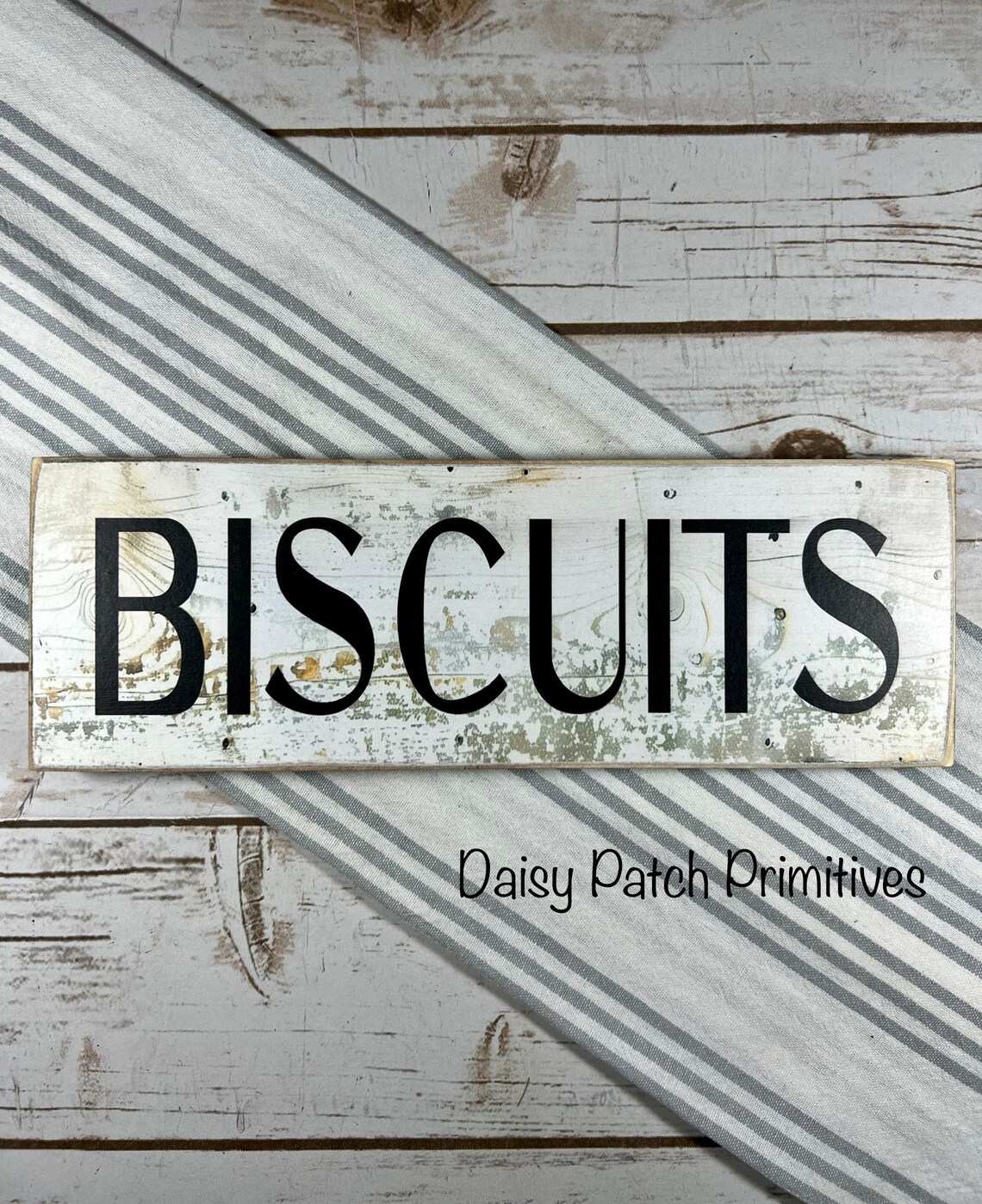 Biscuits Farmhouse Kitchen Sign - Etsy