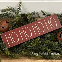 Primitive Christmas Sign Primitive Merry & Bright Christmas Sign Little ...