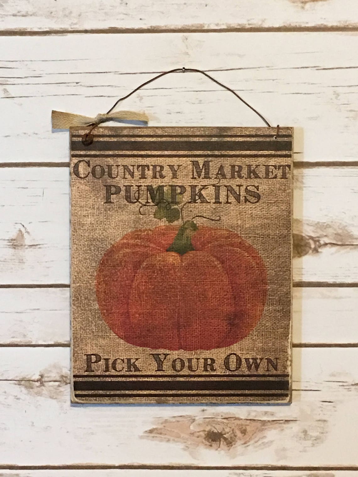 Primitive Pumpkin Sign Fall Decorautumn Decor Fall Pumpkin - Etsy